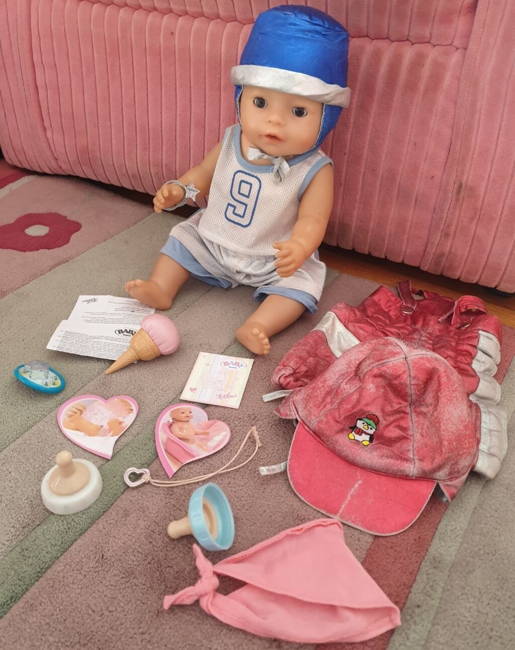 Zapf BABY BORN garderoba za interaktivna lutku beba. lutka prodata