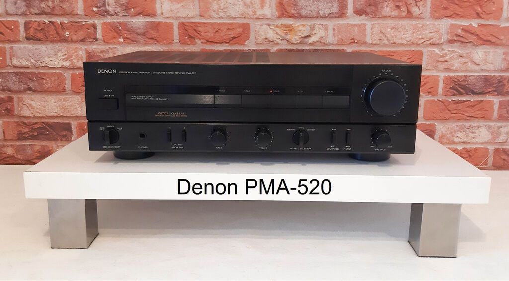 Odlično očuvano pojačalo marke Denon PMA-520 Zvučno izvanredno