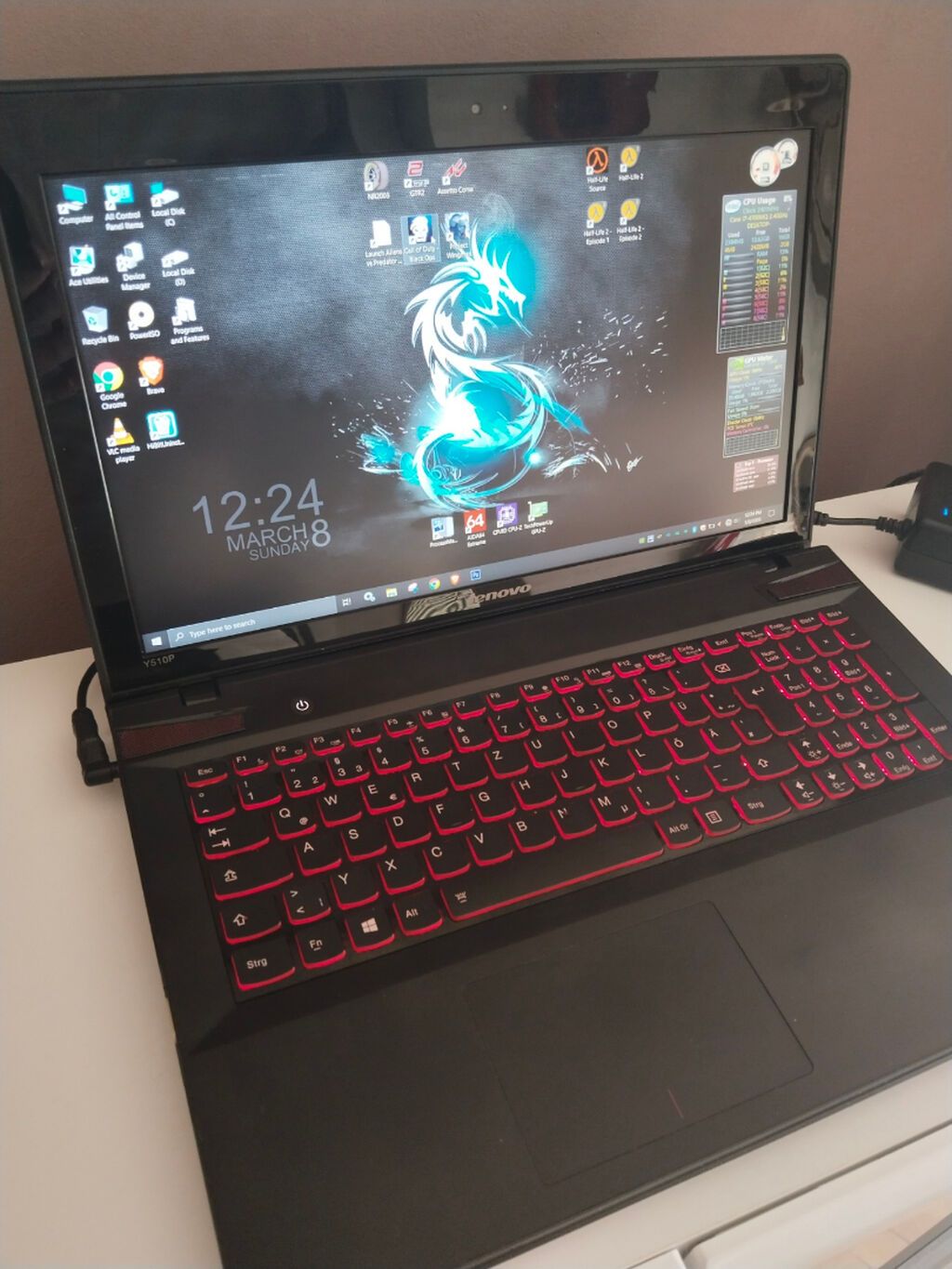 Lenovo Y510P I7 4700MQ Gamerski Laptop. Laptop ide bez punjaca