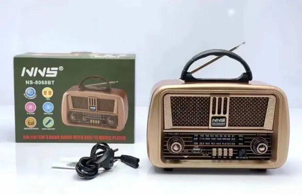 Bluetooth radio sa trajnom baterijom NS-8068BT NOVO. Opis proizvoda