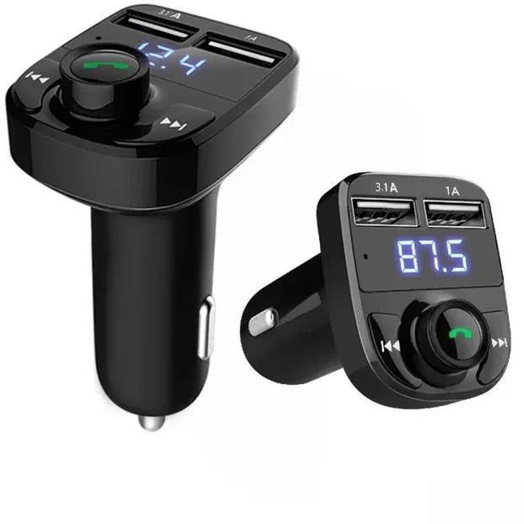Bluetooth FM transmiter MP3 za auto X8 NOVO. Opis proizvoda: Ovaj