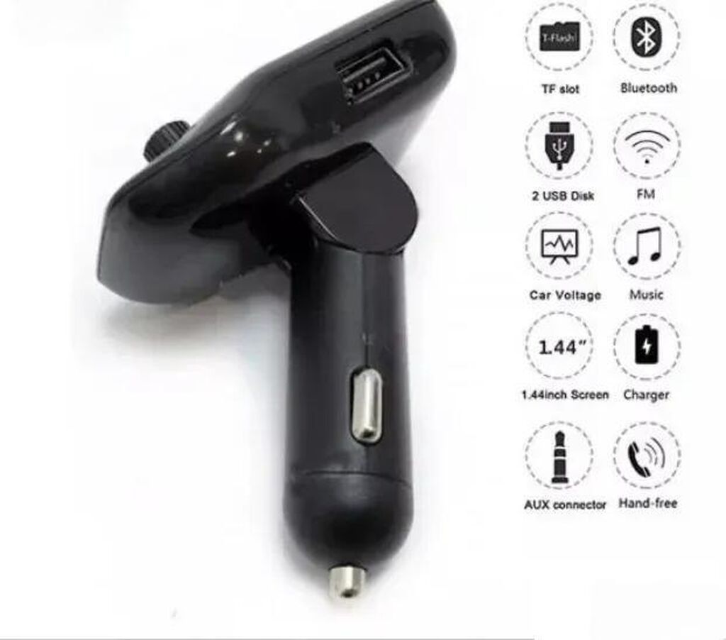 Bluetooth FM transmiter MP3 za auto A32 NOVO. Opis proizvoda: -Pomaže
