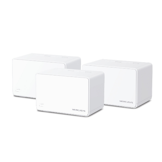 Mercusys Halo H80X (3-pack), V2.2 AX3000 Whole Home Mesh Wi-Fi 6 System