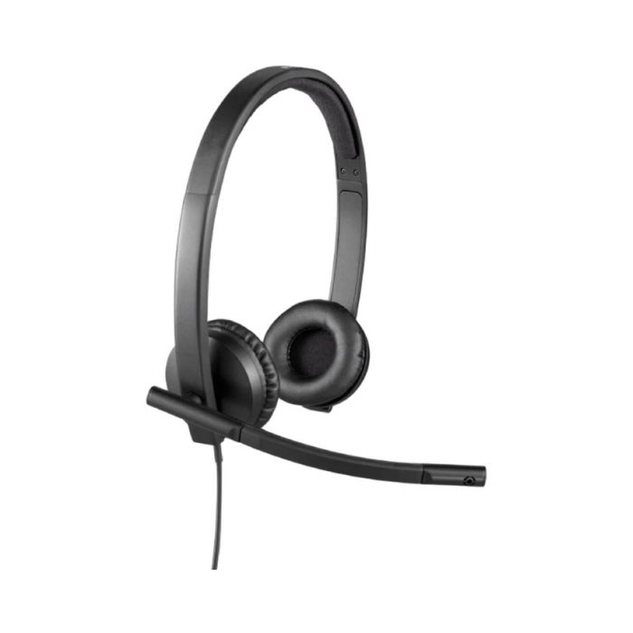 Slušalice Logitech H570e Stereo Teams Version / Žične / USB-C / Mikrofon / Black-Gray