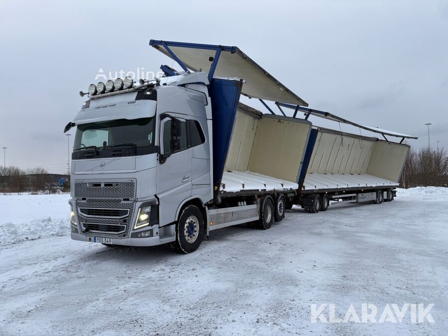 Prodaje se Volvo FH 16 550 kiper na aukciji + prikolica kiper