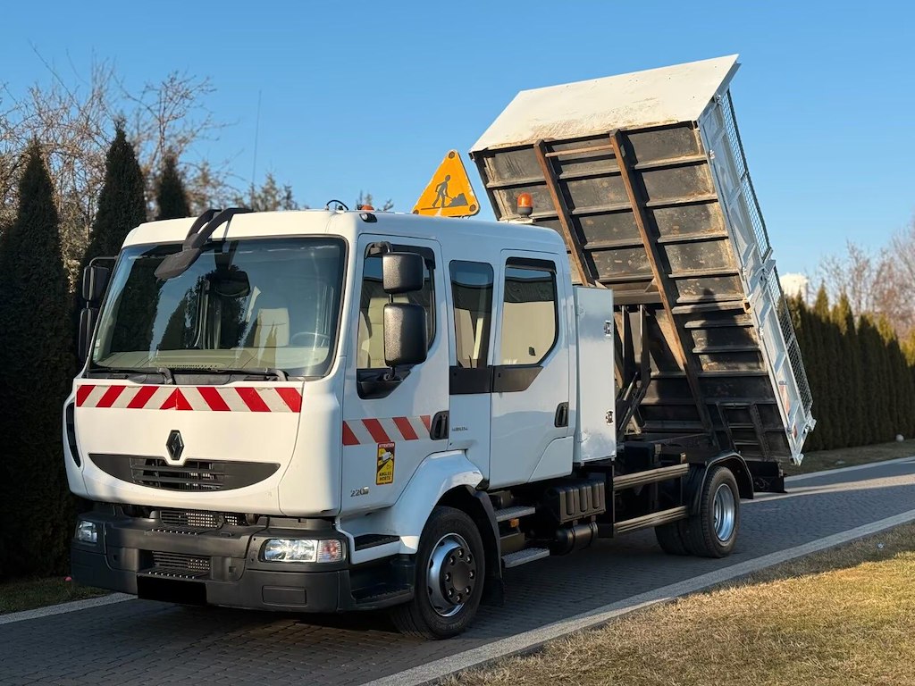 Renault MIDLUM 220 tipper truck / Doka kiper