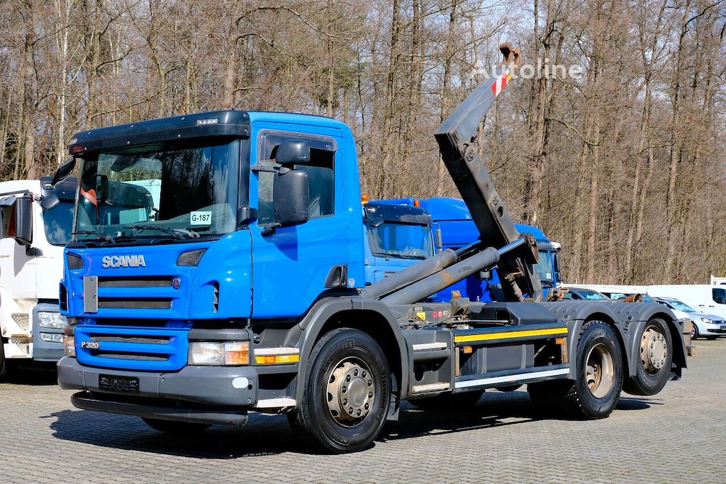 Scania P 320 BL 6x2-MEILLER-Retarder,Klima,AHK,E5 kiper