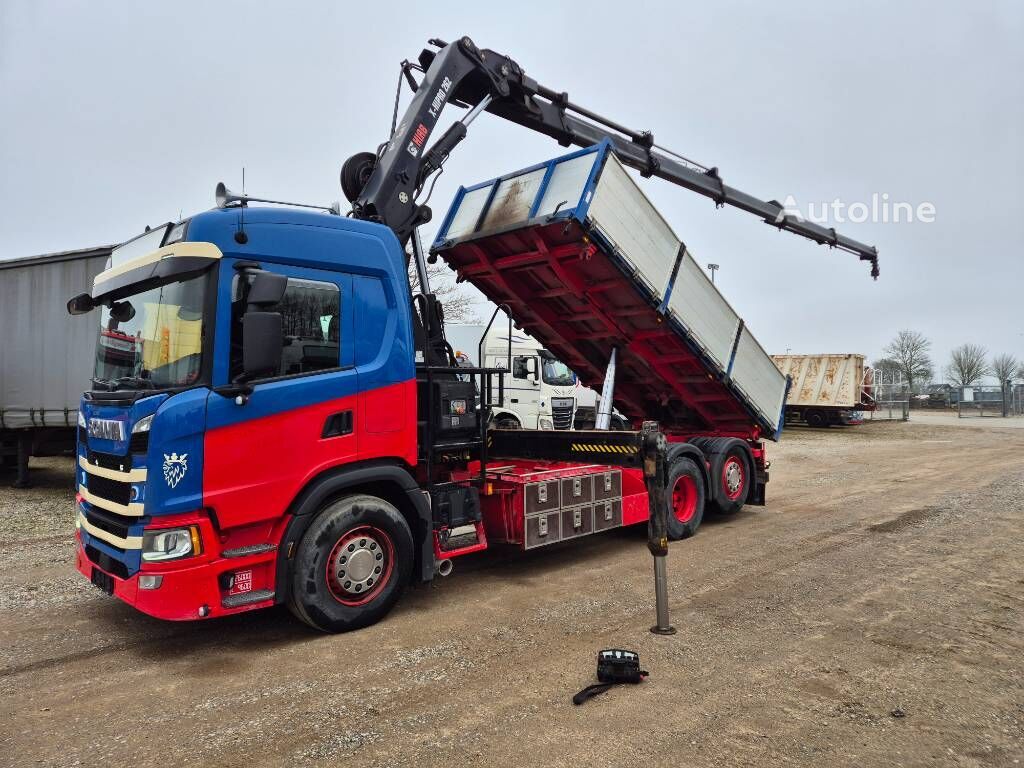 Scania G450 6x2/4 //Tip// HIAB X-HIPRO 262 EP-5 // kiper