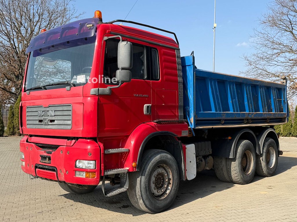 MAN TGS 26.460 6x4 EURO3 WYWROTKA TRÓJSTRONNA MEILLER kiper
