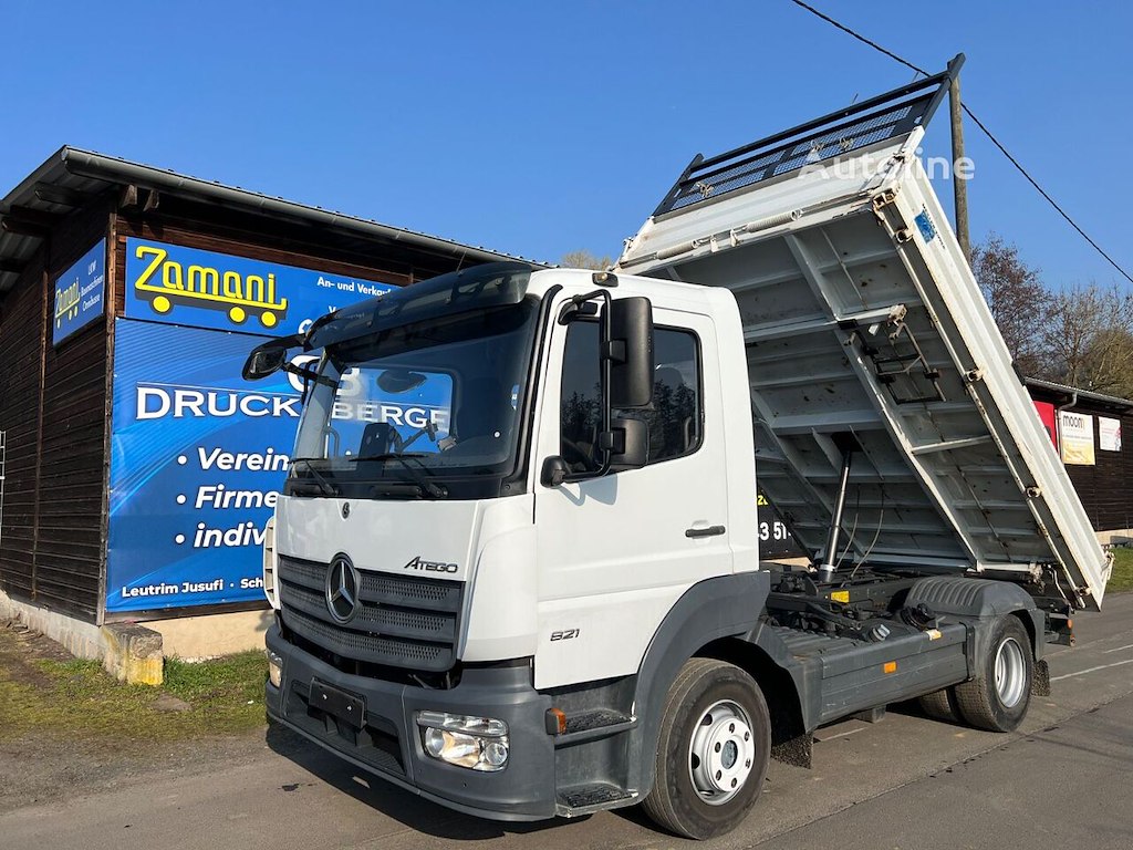 Mercedes-Benz Atego 821/MEILLER DSK/Klima/2x Hydraulik/Automat kiper