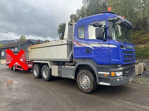 Scania R580 *6x4 *BIG AXLES *Euro 6 *RETARDER kiper