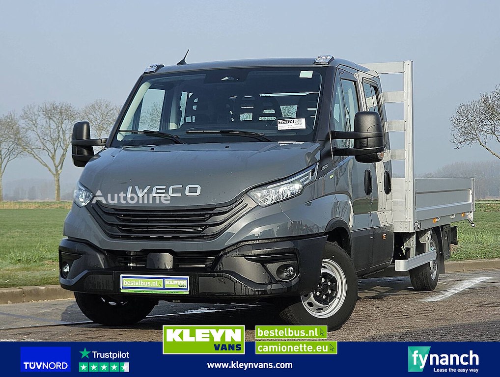 IVECO DAILY 35S16 DUB.CAB Open-Laadbak kamion s ravnom platformom < 3.5t