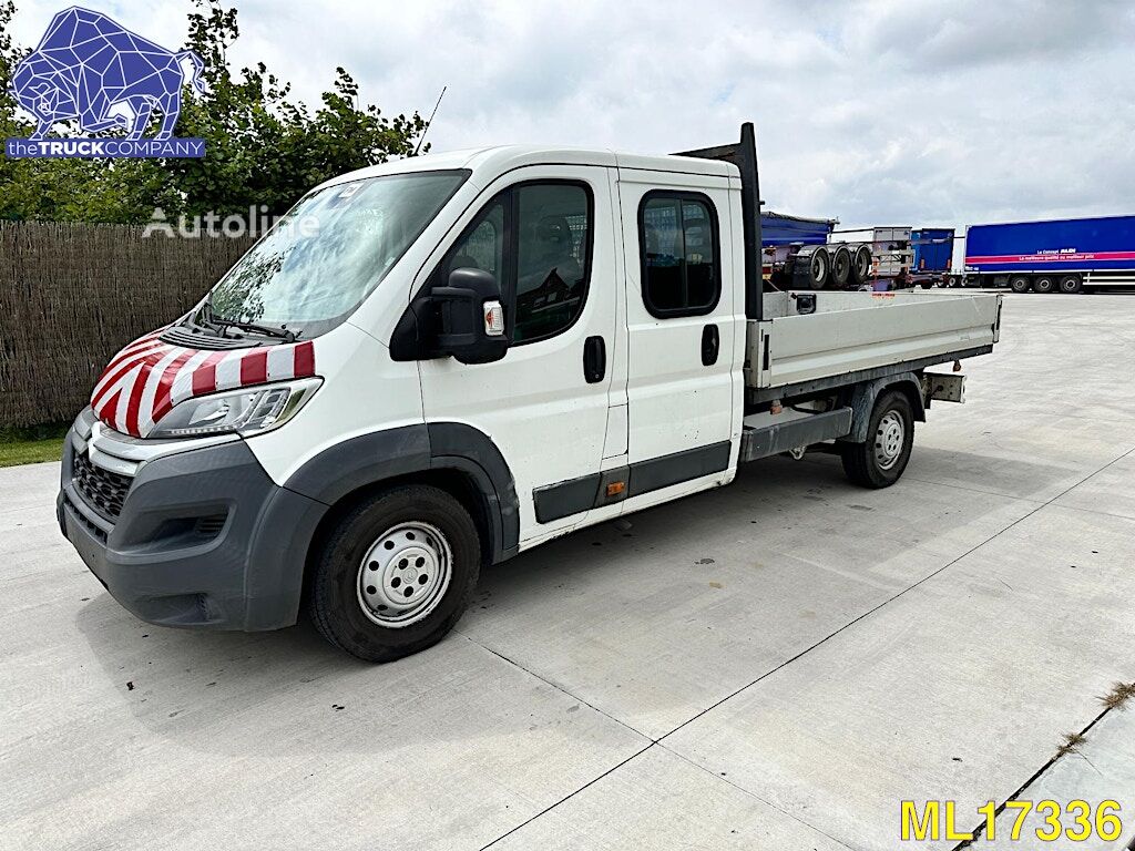 Citroen citroen_jumper Dubbele cabine + laadbak Euro 6 kamion s ravnom platformom < 3.5t