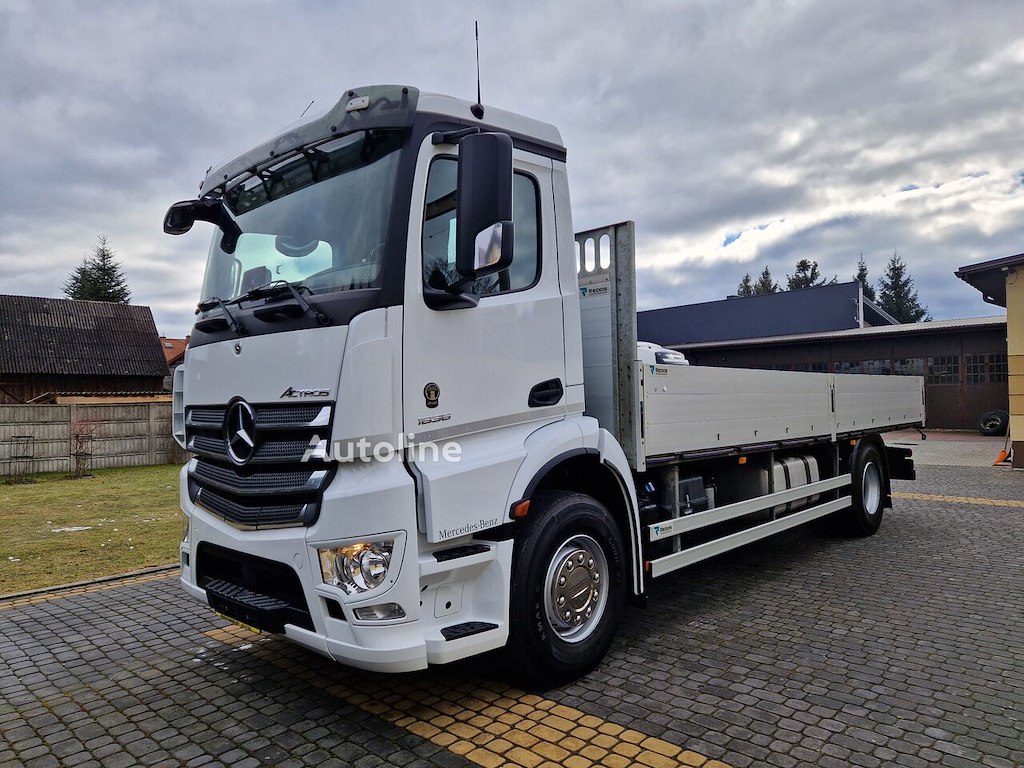 Mercedes-Benz ACTROS 1836 E6 / ACC / 53 tys.km !!! / JAK NOWY / PRZYSTAWKA ODB kamion s ravnom platformom