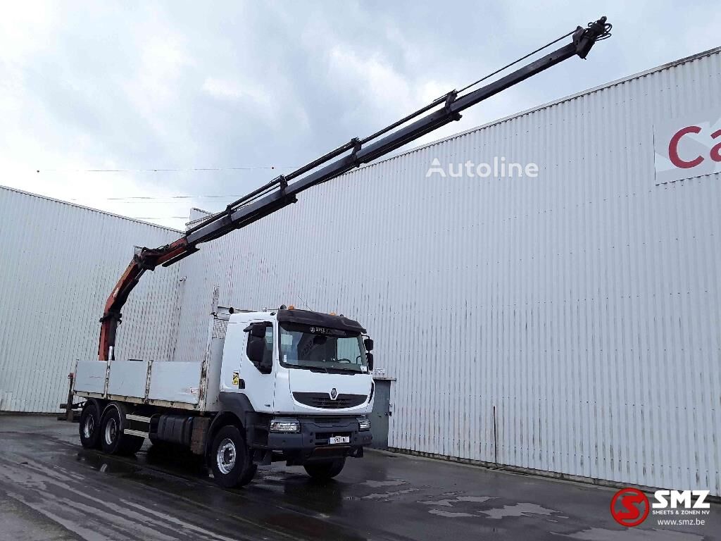 Renault Kerax 460 Palfinger Pk20002 kamion s ravnom platformom