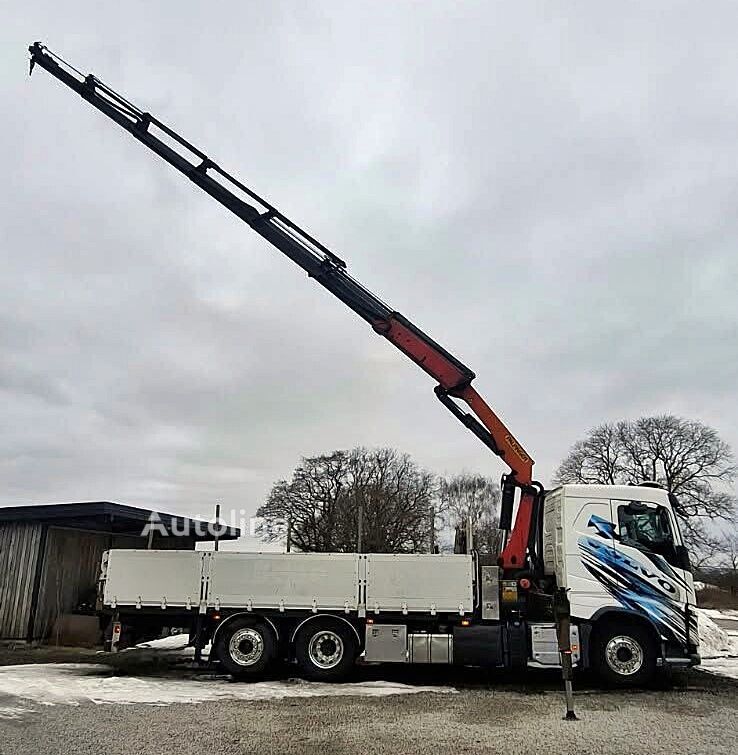 Volvo 420 PALFINGER PK 33002 6X2 kamion s ravnom platformom
