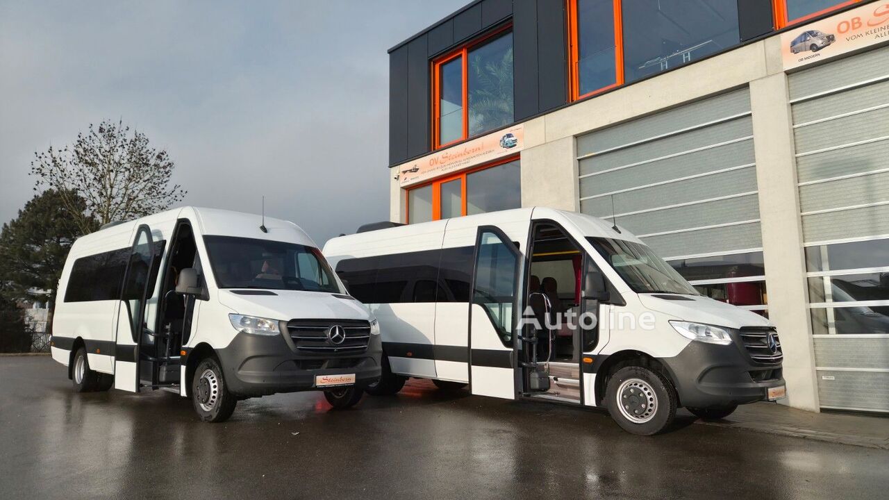 Novi Mercedes-Benz 2 x 515 Sprinter 22 Schlafsessel Lagerfahrzeug S putnički minibus