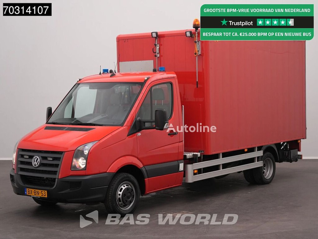 Volkswagen Crafter 136pk Hiab 013 T-2 Kraan D'Hollandia Laadklep Zijdeur Du kamion furgon