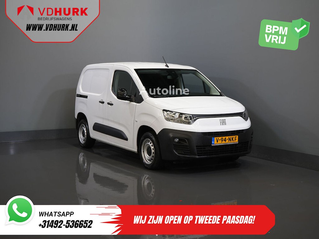 Fiat Doblo 1.5 HDi 100 pk 3 Pers./ CarPlay/ Stoelverw./ Camera/ PDC/ laki furgon
