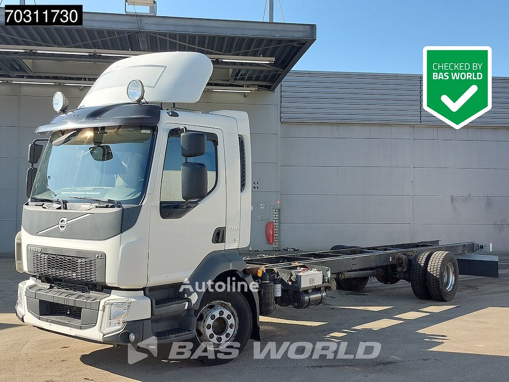 Volvo FL 280 FL 4X2 16 tons chassis Day cab Airco Automatic Euro 6 kamion šasija