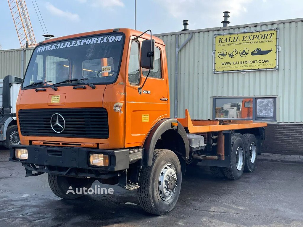Mercedes-Benz SK 2636 6x6 V10 Chassis Cabine Manual Gearbox Big Axle Full Stee kamion šasija