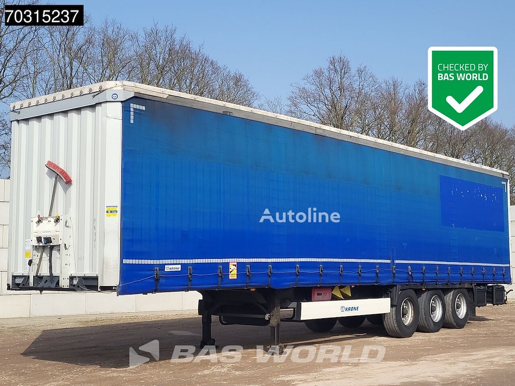 Krone SD 3 axles Sliding Roof Anti vandalism poluprikolica sa kliznom ceradom