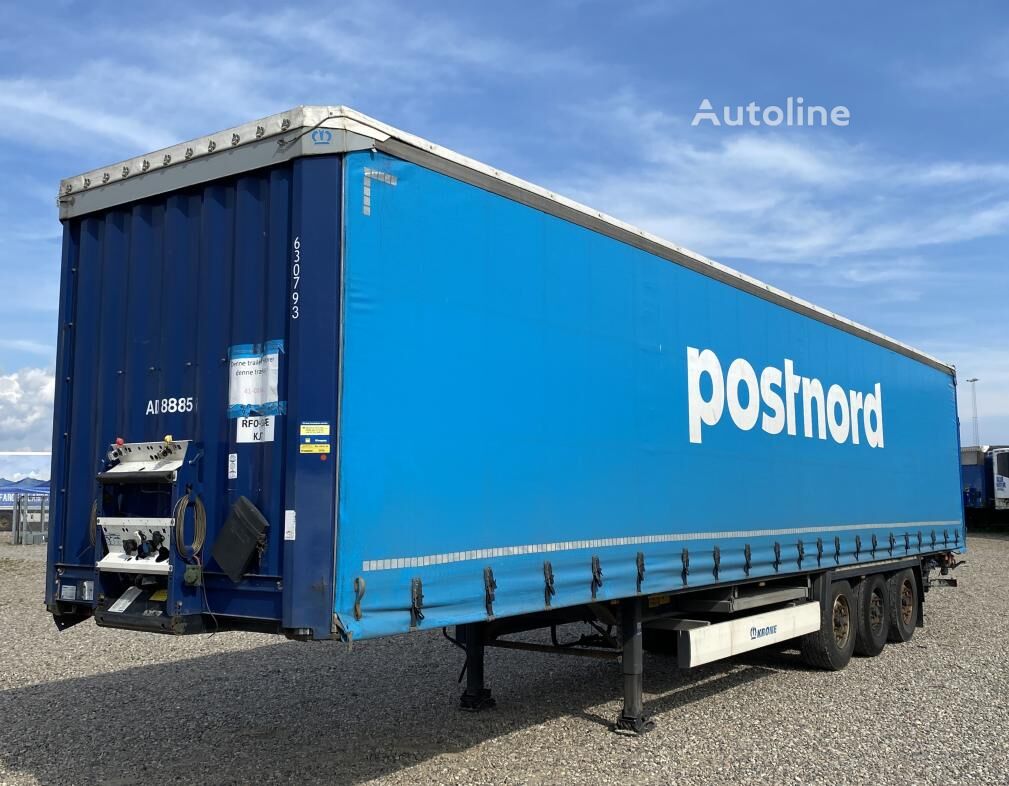 Krone Trailer Curtainsider Lifting + Sliding Roof Straight poluprikolica sa kliznom ceradom (630793)