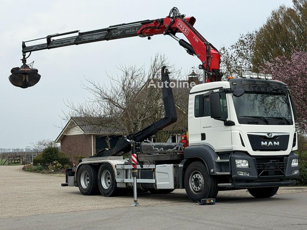 MAN TGS 26.470 CRANE/HOOK!! EURO 6!! 2020!! 130 tkm!! TOP kamion rol kiper