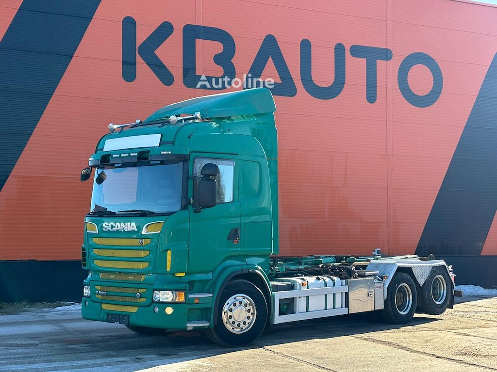 Scania R 560 6x2 HIAB XR20 / L=5600 mm / RETARDER kamion rol kiper