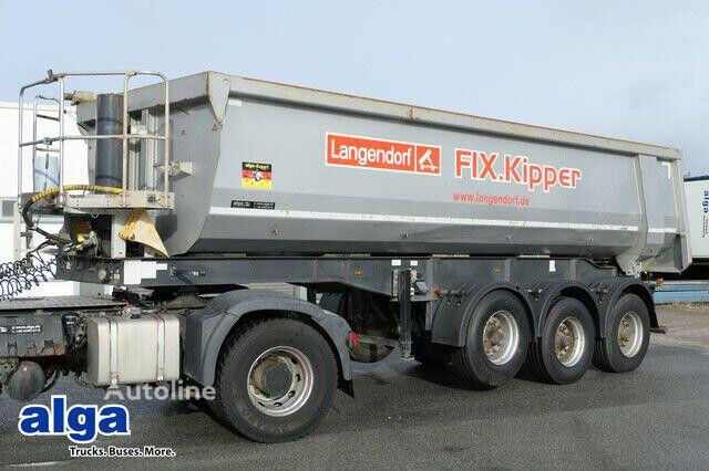 Langendorf SKS-HS 24/29, Stahl, Hardox, 26m³, Luft-Lift,BPW poluprikolica kipera
