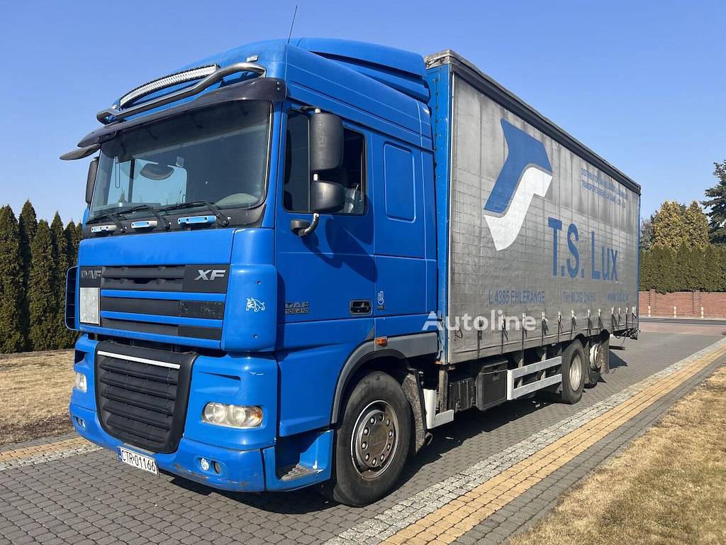 DAF XF 105 410 kamion sa klizna zavesa cerada