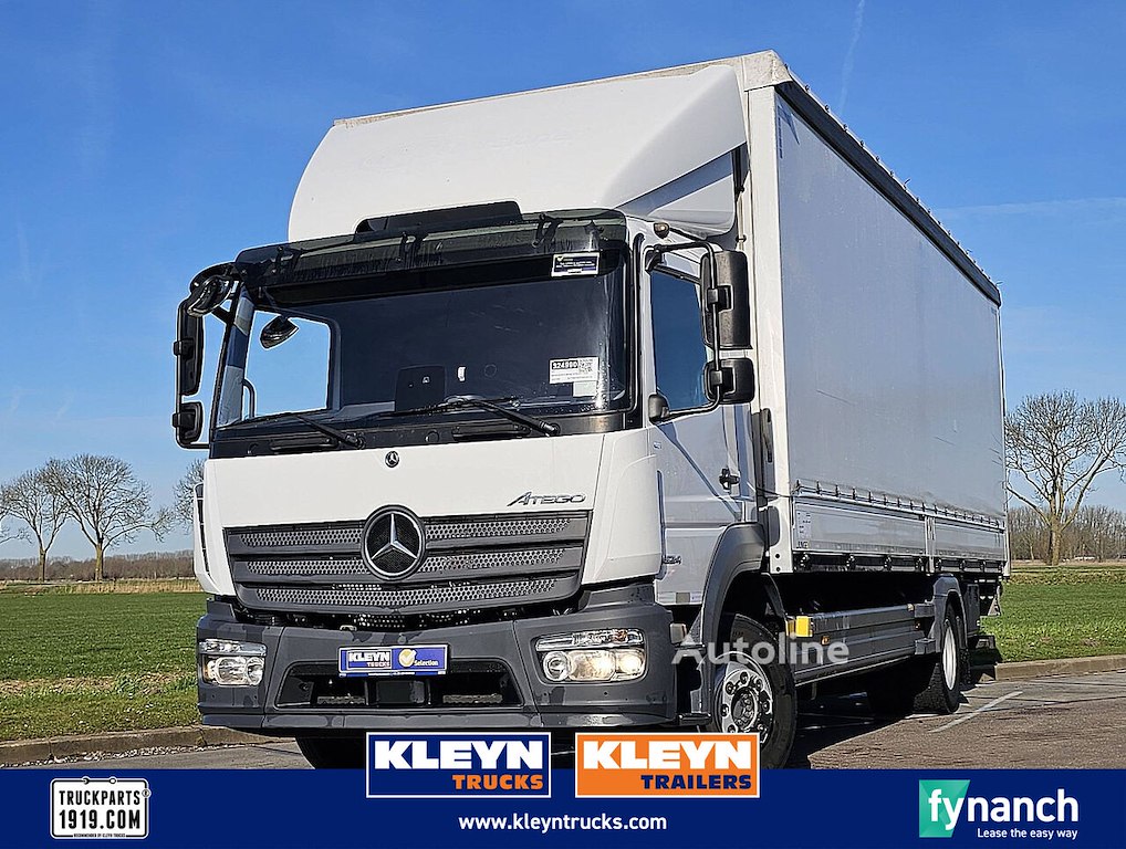 Mercedes-Benz ATEGO 1524 AIRCO TAILLIFT AHK kamion sa klizna zavesa cerada