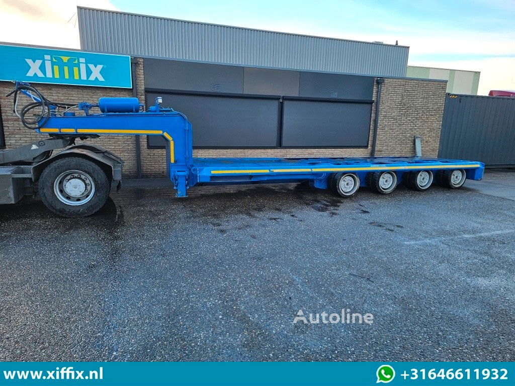 Scheuerle 4-ass. Heavy Duty Terminal Trailer / 98 ton poluprikolica sa niskom platformom