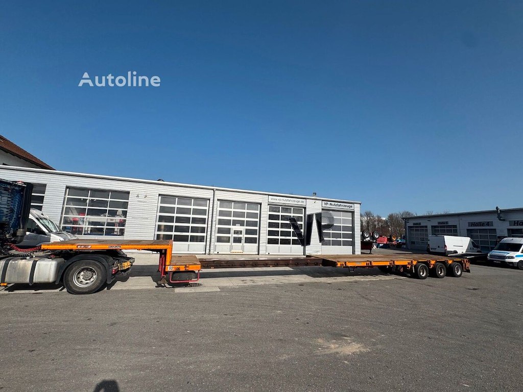 Nova Goldhofer STZ-L3-37/80A 3x gelenkt 7,5 m ausziehbar poluprikolica sa niskom platformom