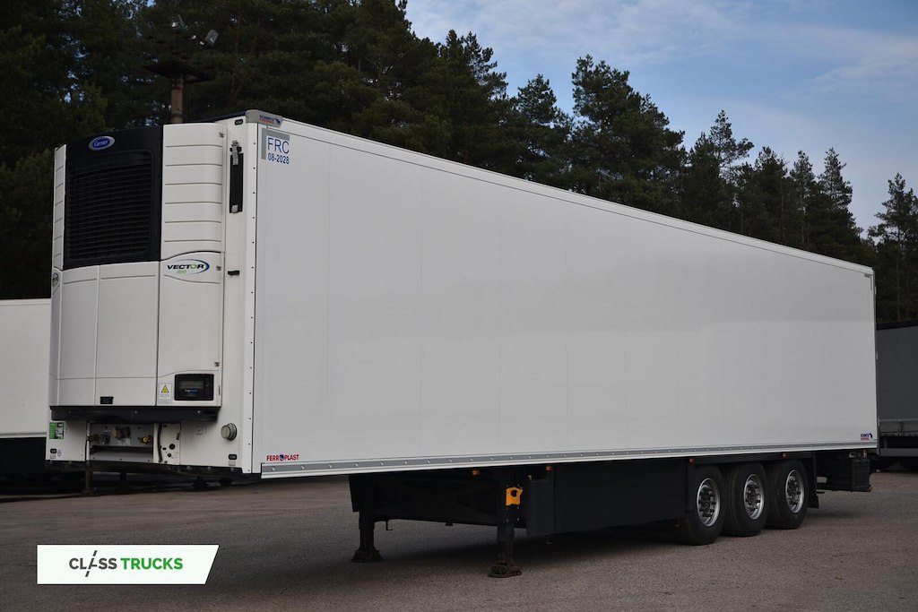 Schmitz Cargobull SKO Double Deck FP 60 Carrier Vector 1550 Lifting Axle poluprikolica hladnjača