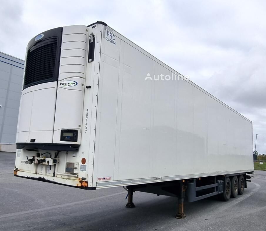 Schmitz Cargobull Trailer Reefer Flower Width & Dual Temp & Double Stock Straight poluprikolica hladnjača (587257)