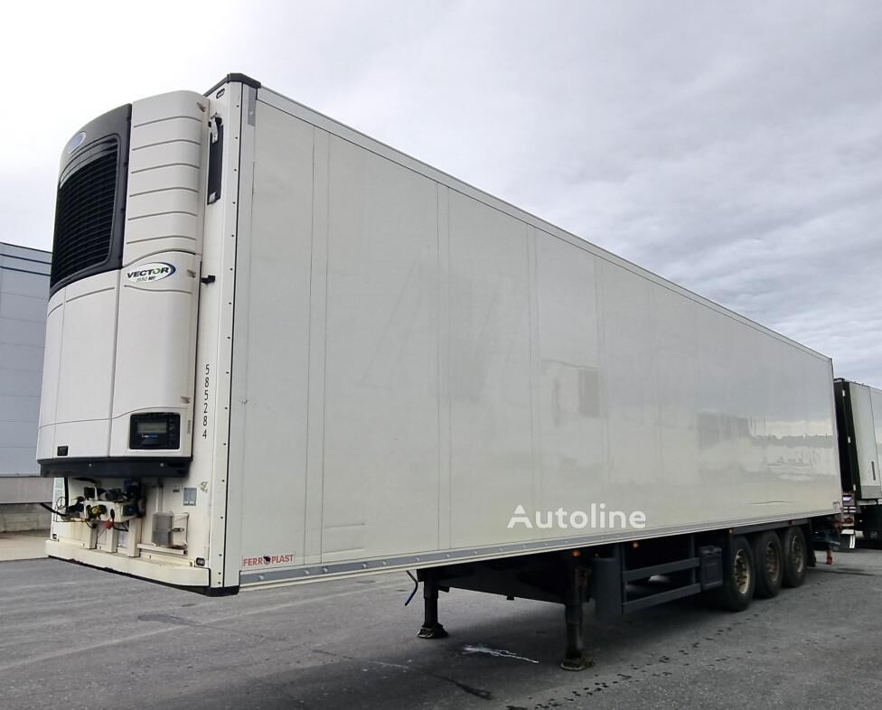 Schmitz Cargobull Trailer Reefer Flower Width & Dual Temp & Double Stock Straight poluprikolica hladnjača (585284)