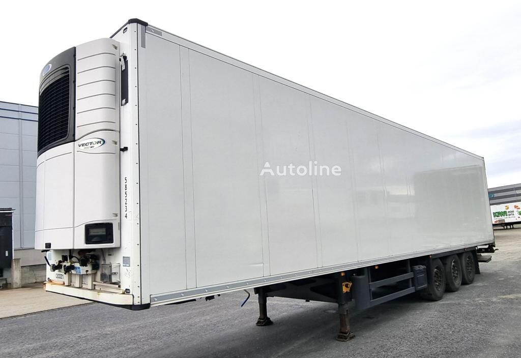 Schmitz Cargobull Trailer Reefer Flower Width & Dual Temp Straight poluprikolica hladnjača (585234)