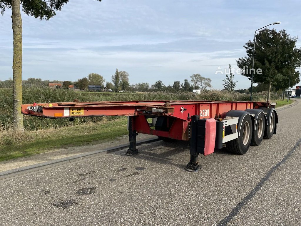Van Hool Tankcontainerchassis poluprikolica za prevoz kontejnera