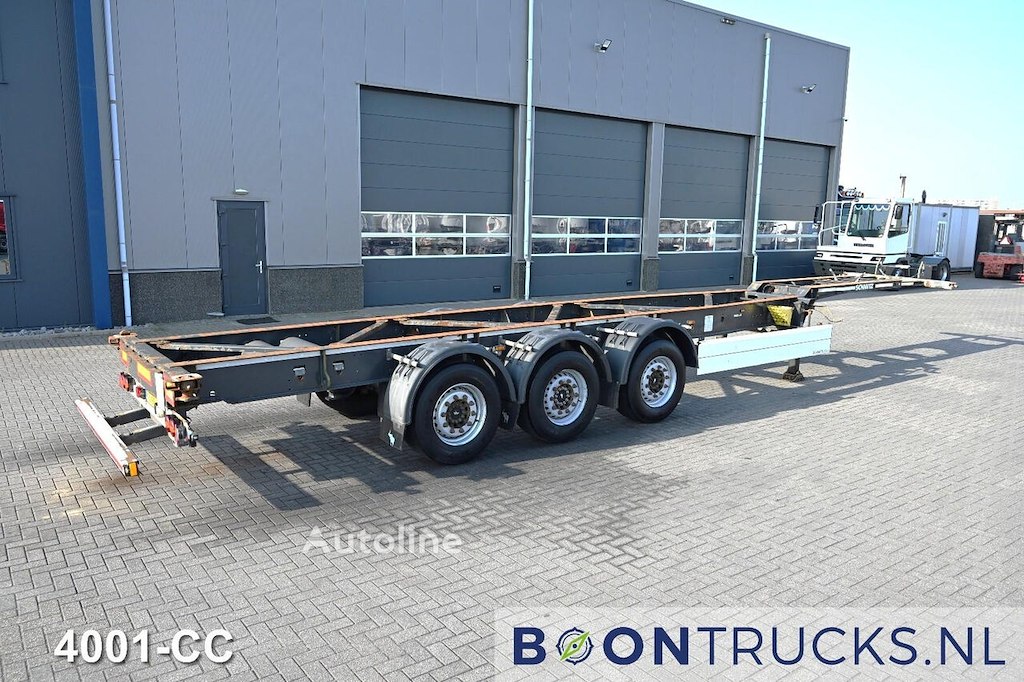 Schmitz Cargobull N/A 40-45ft HC * FIXED CHASSIS * EXTANDABLE HEAD * NL TRAILER * poluprikolica za prevoz kontejnera