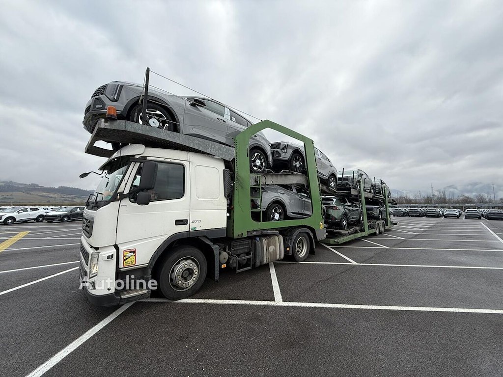 Volvo FM autotransporter + prikolica autotransportera
