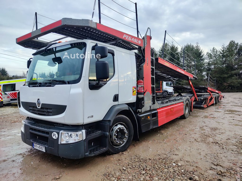 Renault Premium autotransporter + prikolica autotransportera