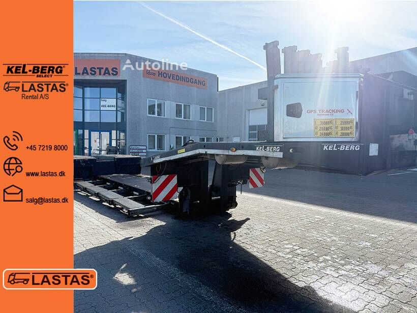 Kel-Berg Lowbed / Tieflader / Sengetrailer poluprikolica platforma