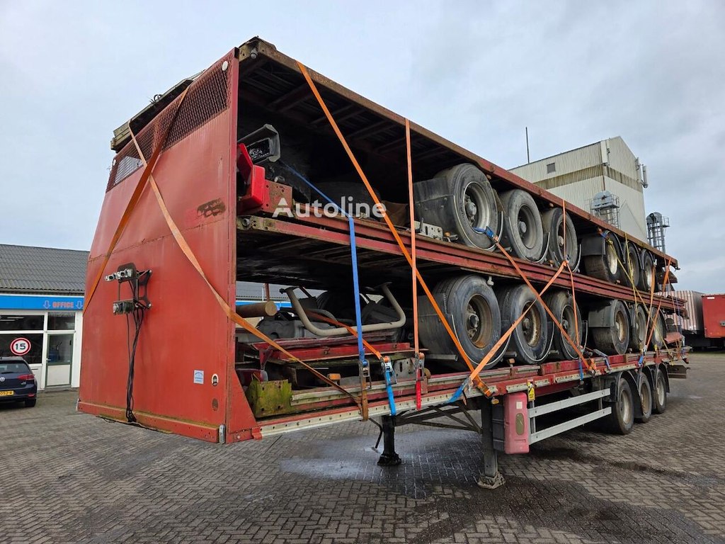 General Trailer SMB - DISC Stack of 5 3-axle flatbed trailers – Air susp poluprikolica platforma