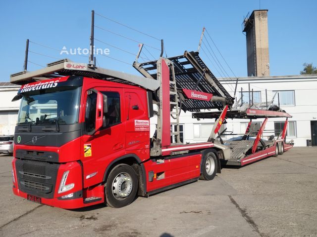 Volvo FM 13, 460 + Euro Lohr autotransporter + prikolica autotransportera