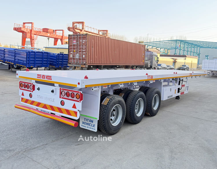 Nova Titan 2026 New Flatbed Trailers for Sale poluprikolica platforma