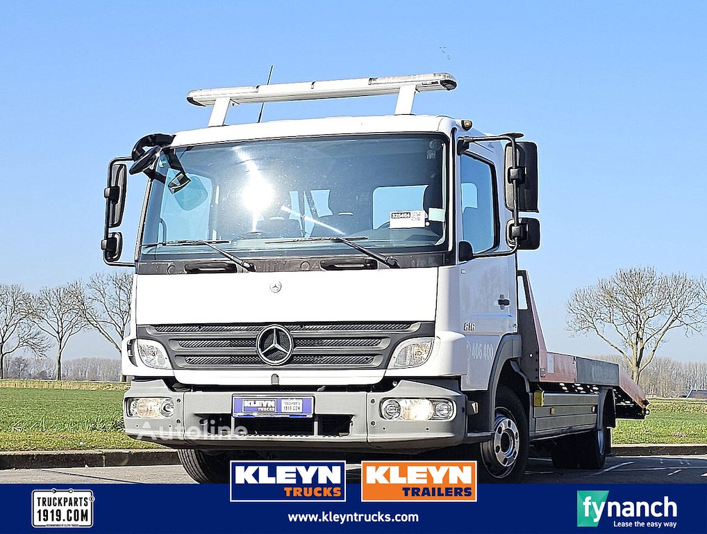 Mercedes-Benz ATEGO 818 TECHAU WHINCH RAMPS autotransporter