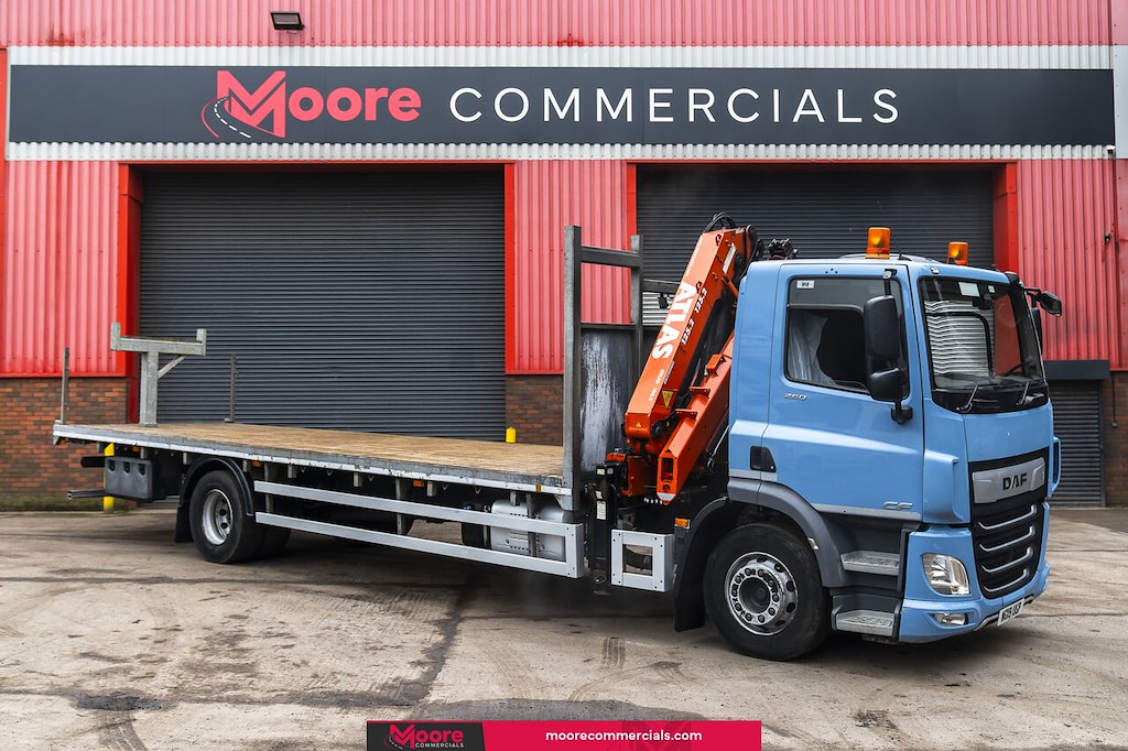 DAF CF 260 FA 18T 27FT Day Cab kamion platforma