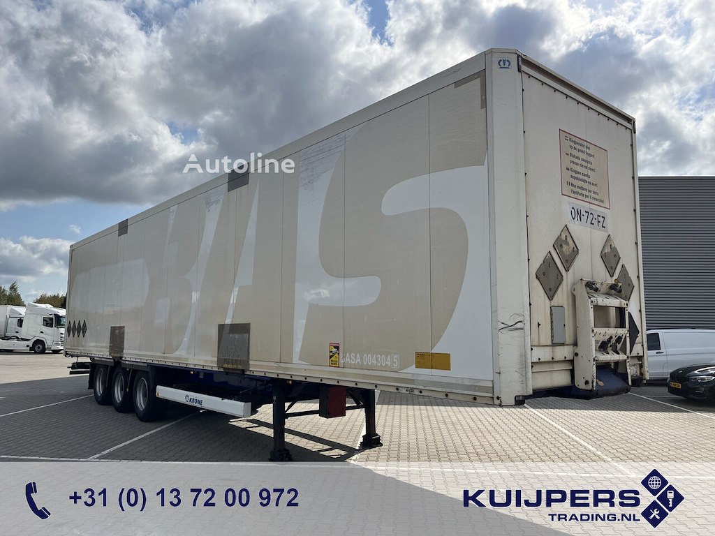 Krone DryLiner / Box / Huckepack furgon poluprikolica