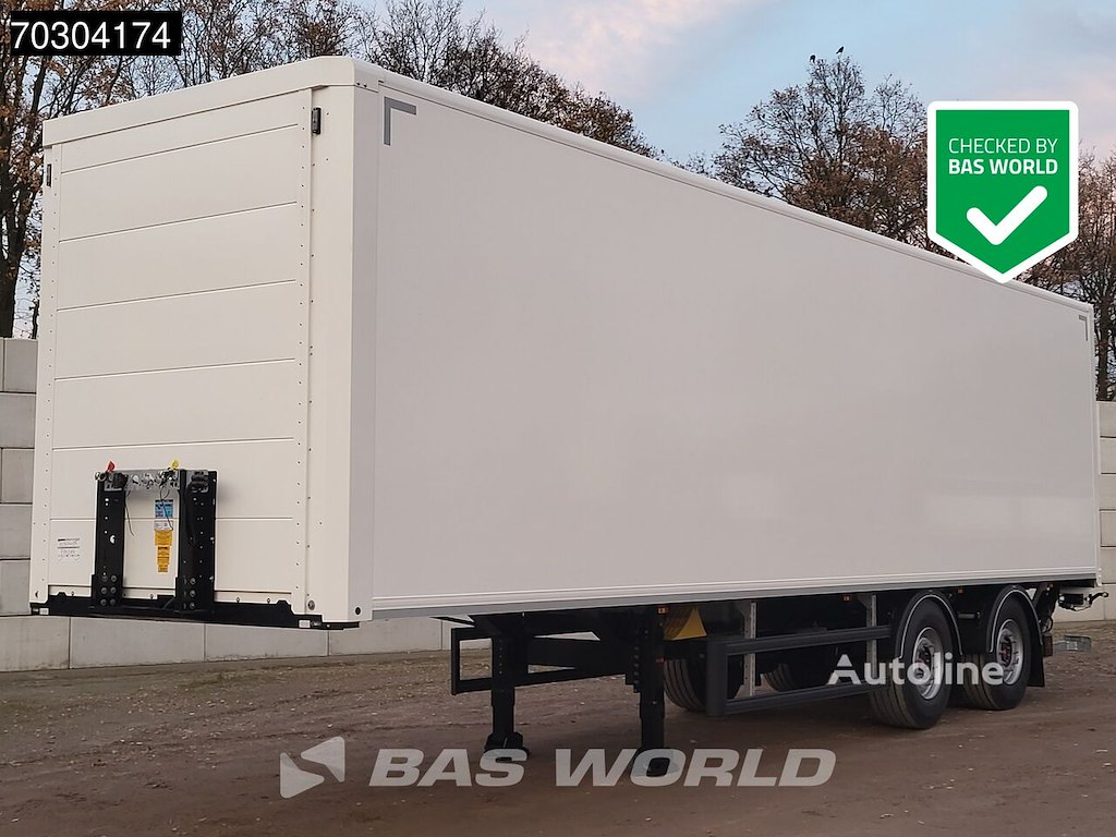 Nova System Trailers LPRS18 NEW Tailgate, Steering Axle, Hardwood, City furgon poluprikolica